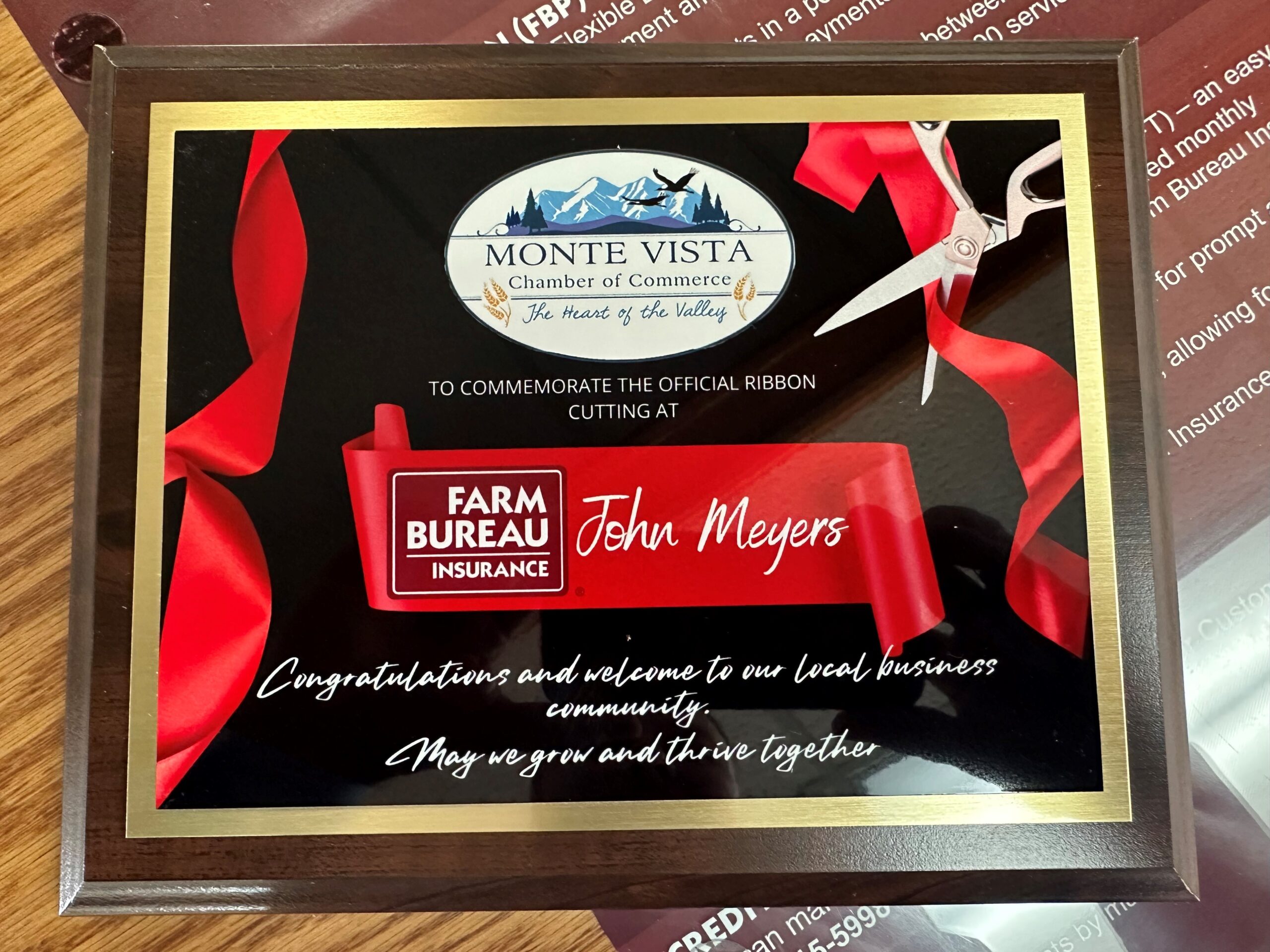 Agent John Meyers in Monte Vista's Ribbon Cutting Ceremony! - Farm ...